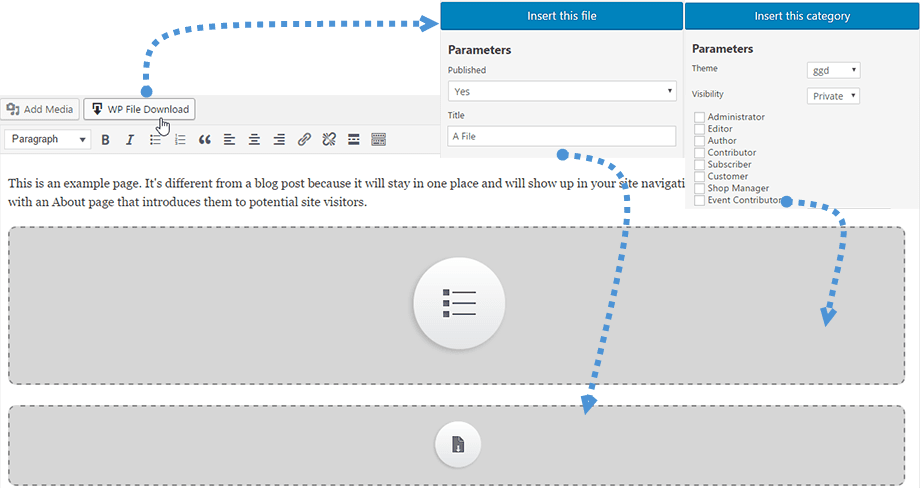 WP File Download - WordPress file manager
